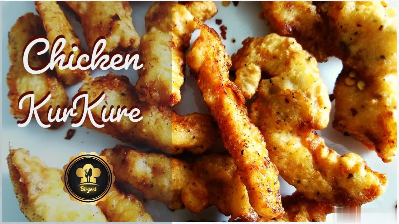 Chicken KurKure Recipe | Easy Snack / Starter with Chicken | Boneless ...