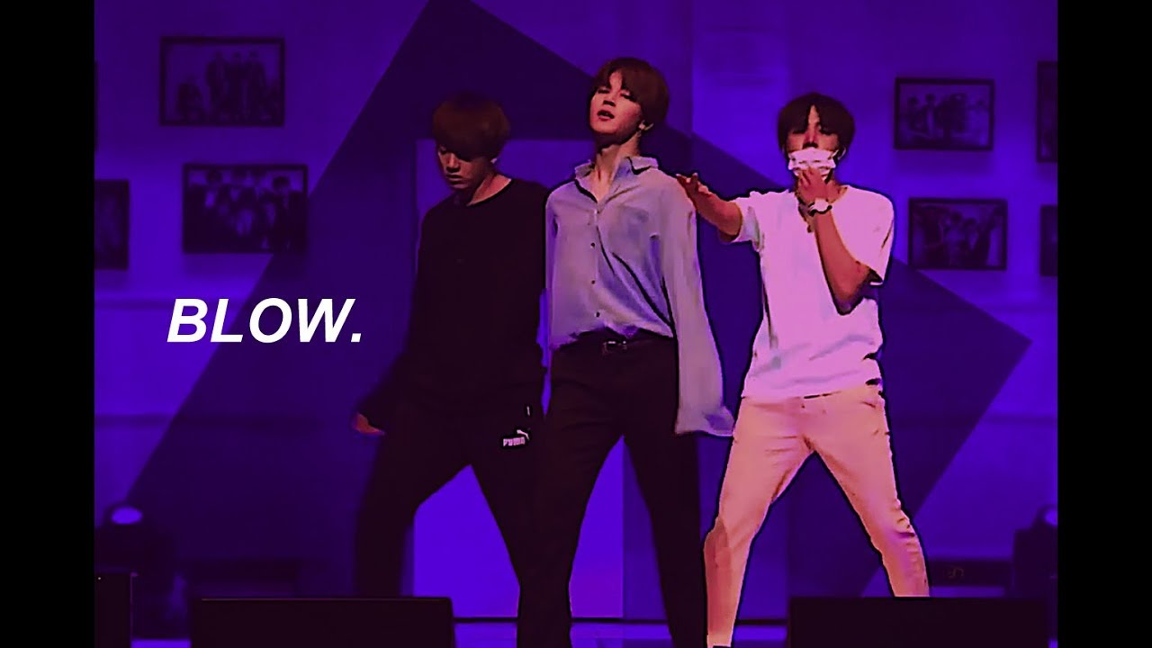 bts dance line | blow - YouTube