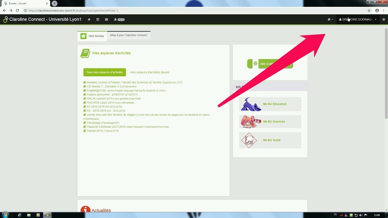 Tutoriel Claroline - YouTube