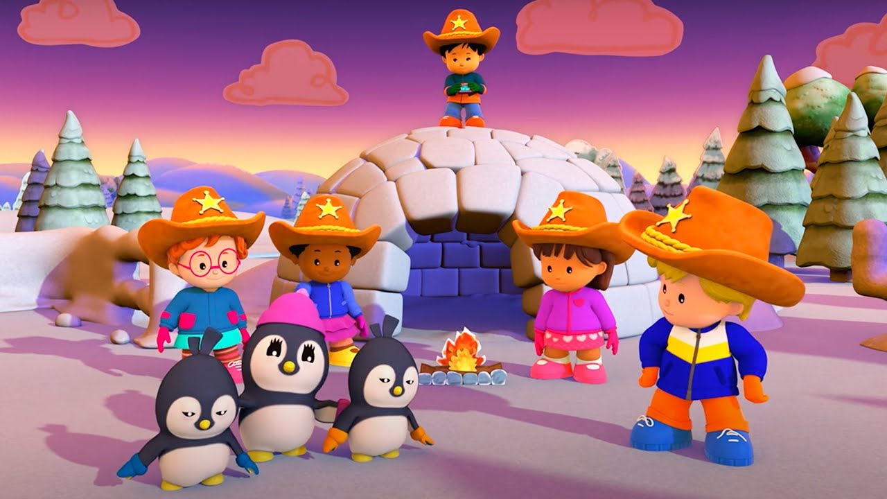 Little People - Koby's Penguin Posse | WildBrain Enchanted | Cartoon ...