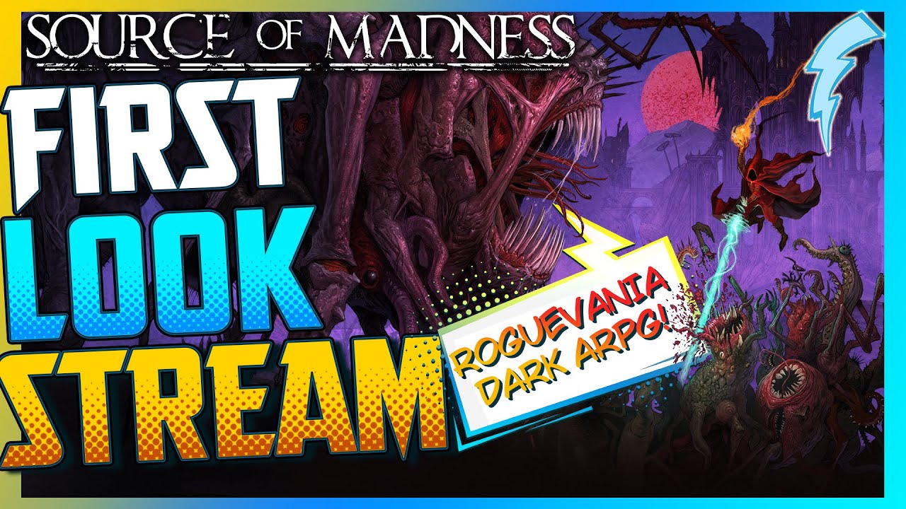 Lovecraftian, roguelike, side-scroller aRPG looter 『First Look Stream ...
