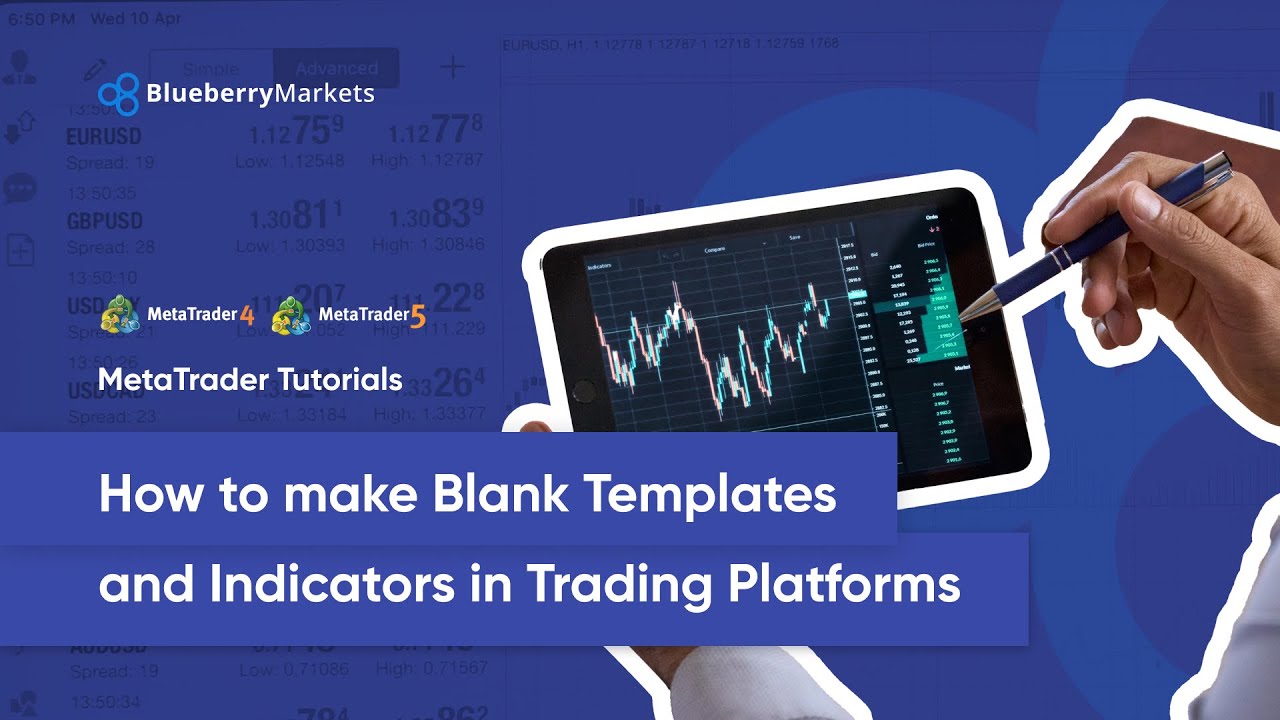 How To Make Blank Templates And Indicators In Trading Platforms - YouTube
