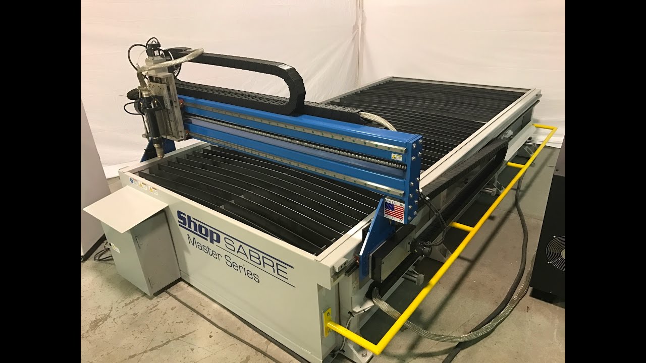 ShopSabre CNC ShopMaster PRO Series with RouterBoB - YouTube