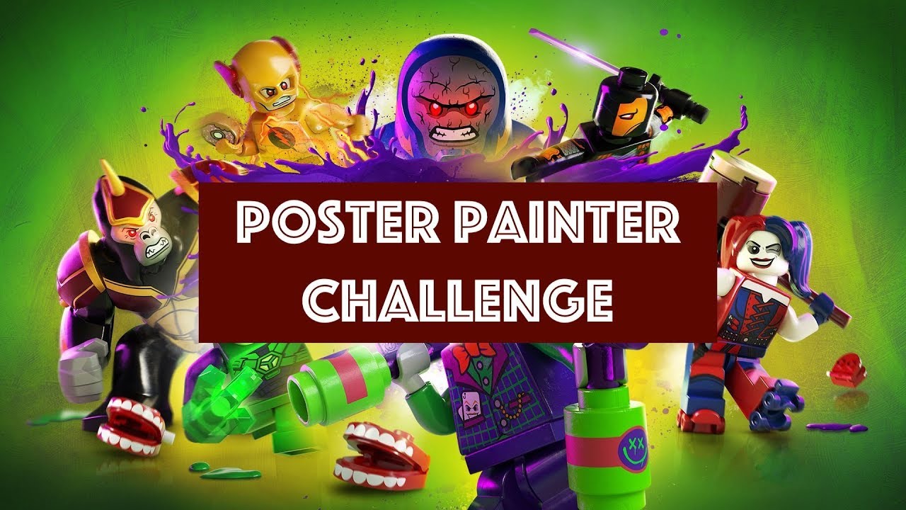 Lego DC Super Villains – Poster Painter Challenge - All Poster ...