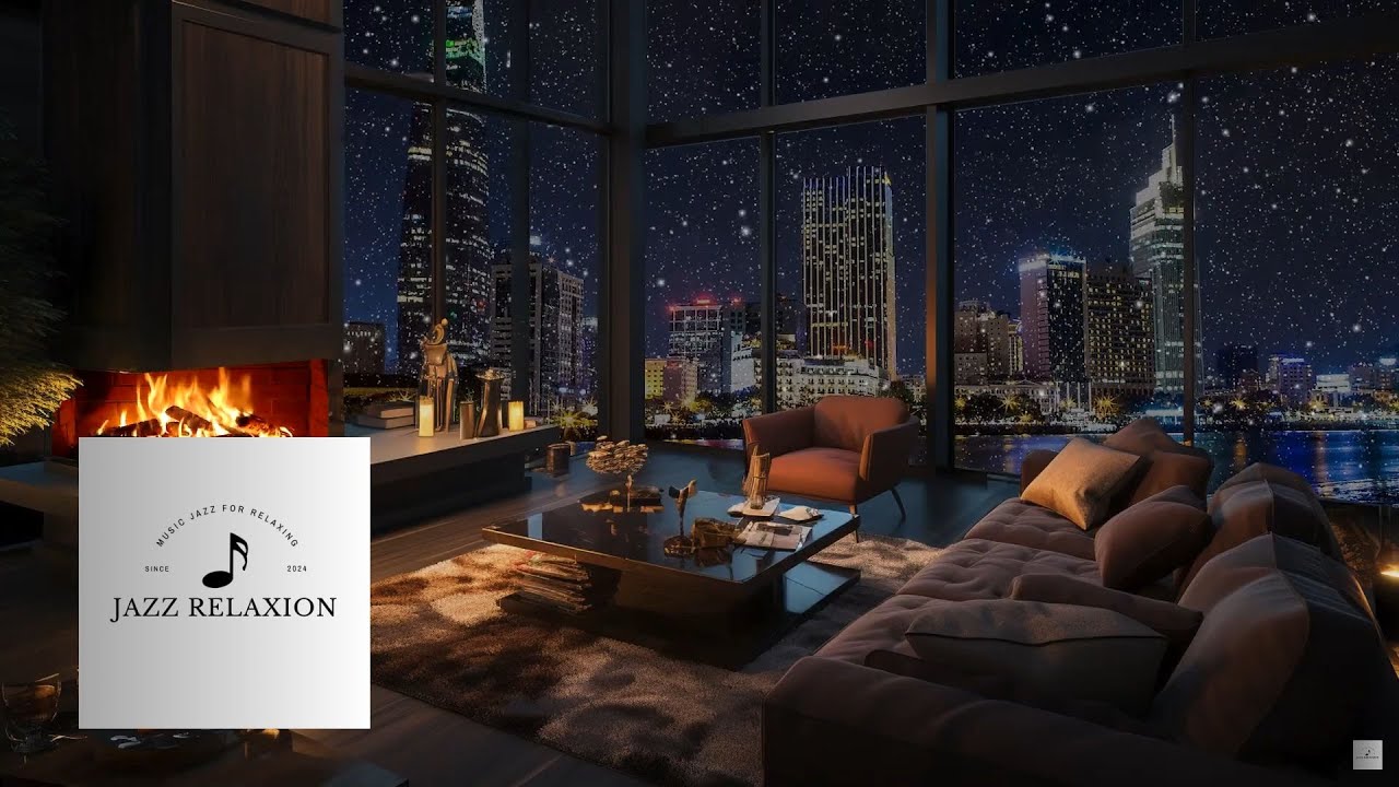 Music Jazz Piano Ambience Vibes Night for Chilling in Living Room ...