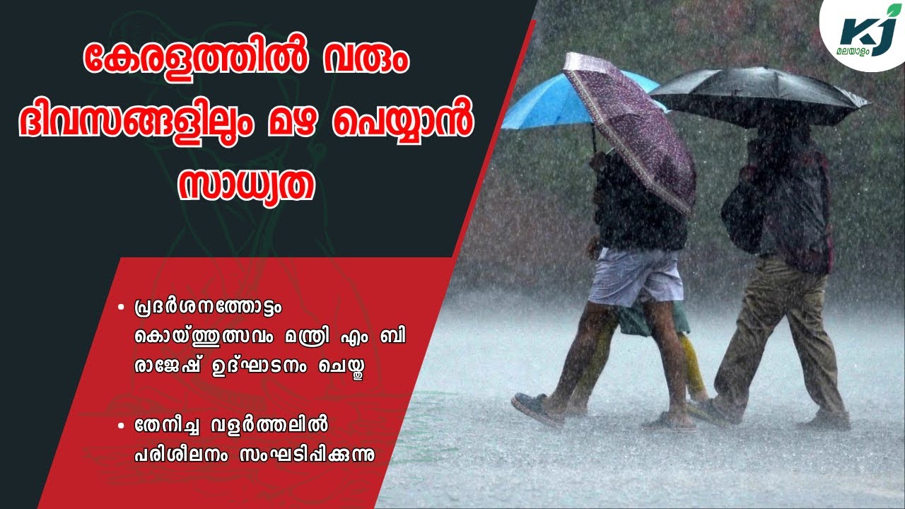 കേരളത്തിൽ വരും ദിവസങ്ങളിൽ മഴ പെയ്യാൻ സാധ്യത | Kerala Raining | Weather ...