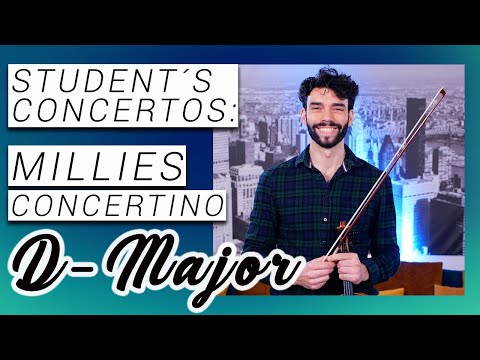 Millies, Hans M. Concertino in Mozart style for violin + piano