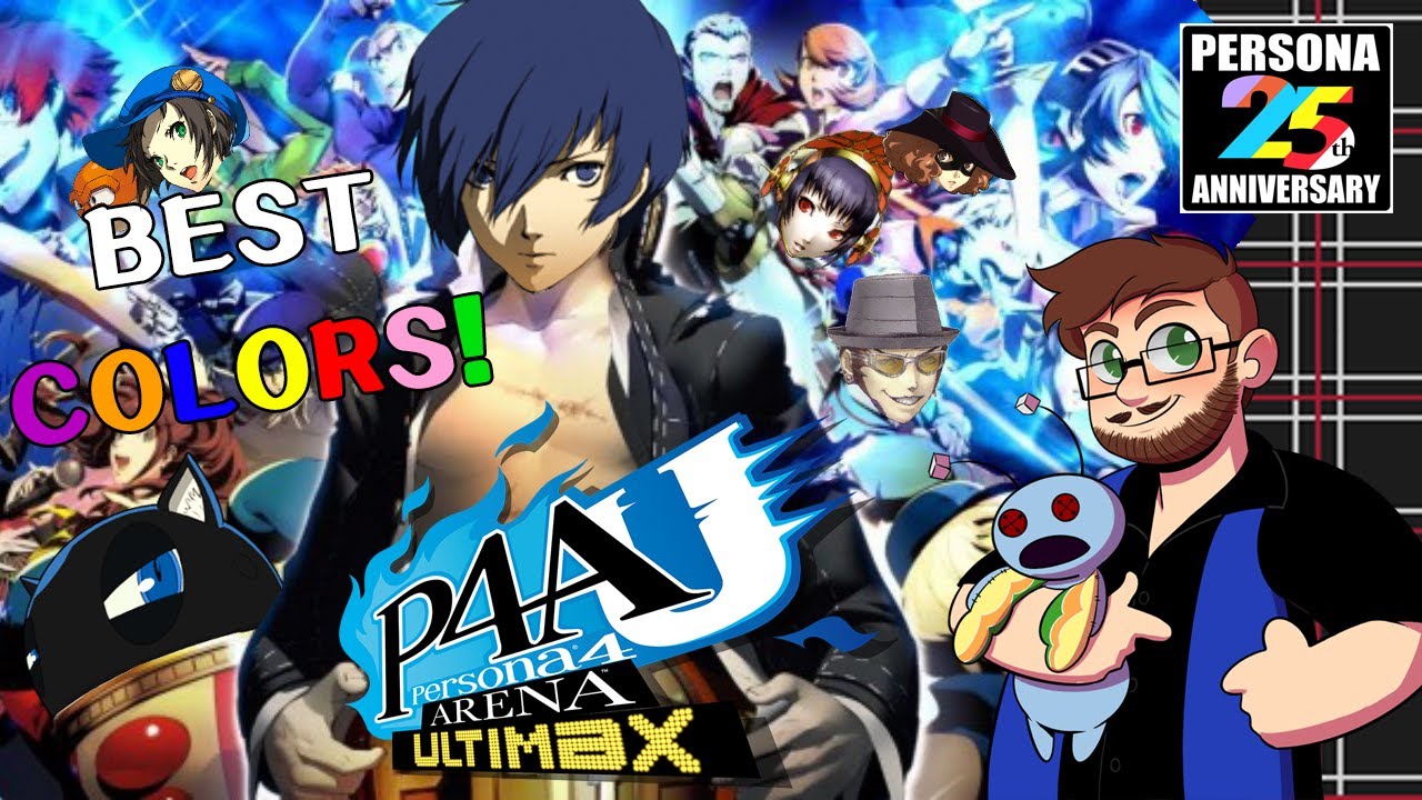 Best Persona Colors in Persona 4 Arena Ultimax! | P4AU Coming to Modern ...
