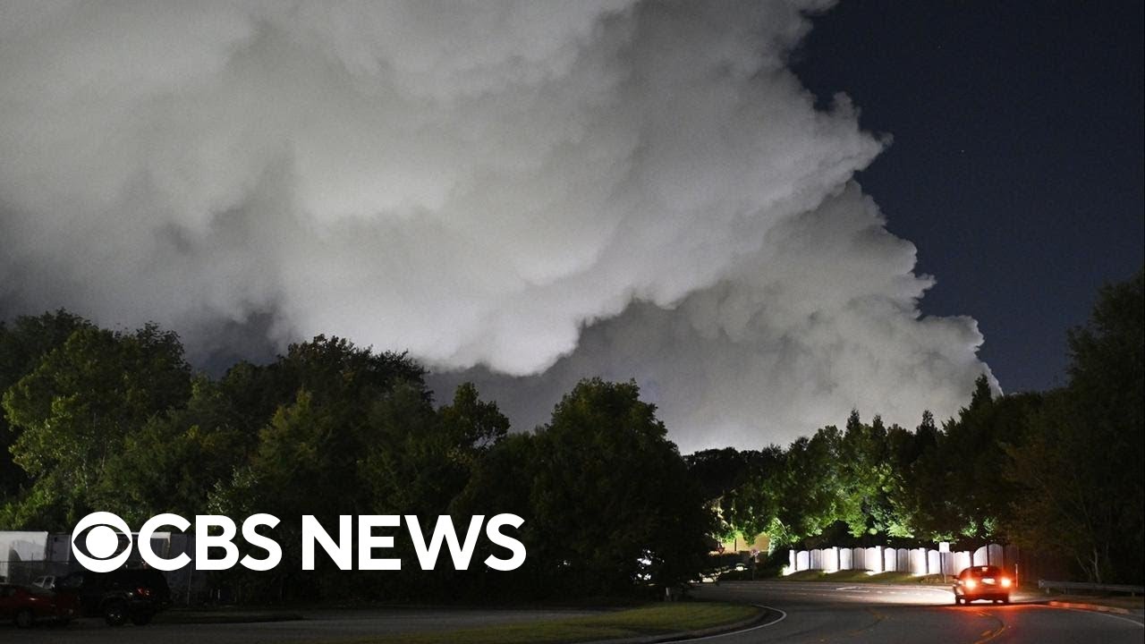 Georgia chemical plant fire forces thousands of evacuations near ...