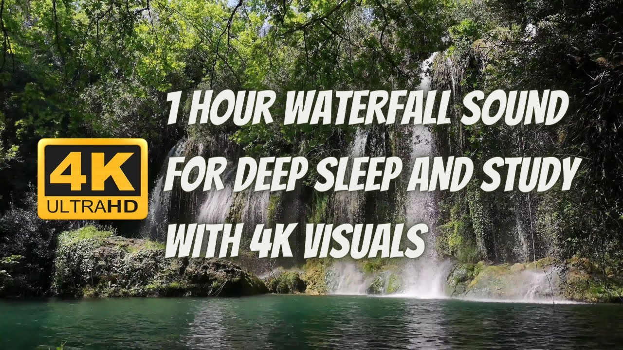 4K Waterfall with Relaxing Soundscapes: A Serene Escape into Nature ...