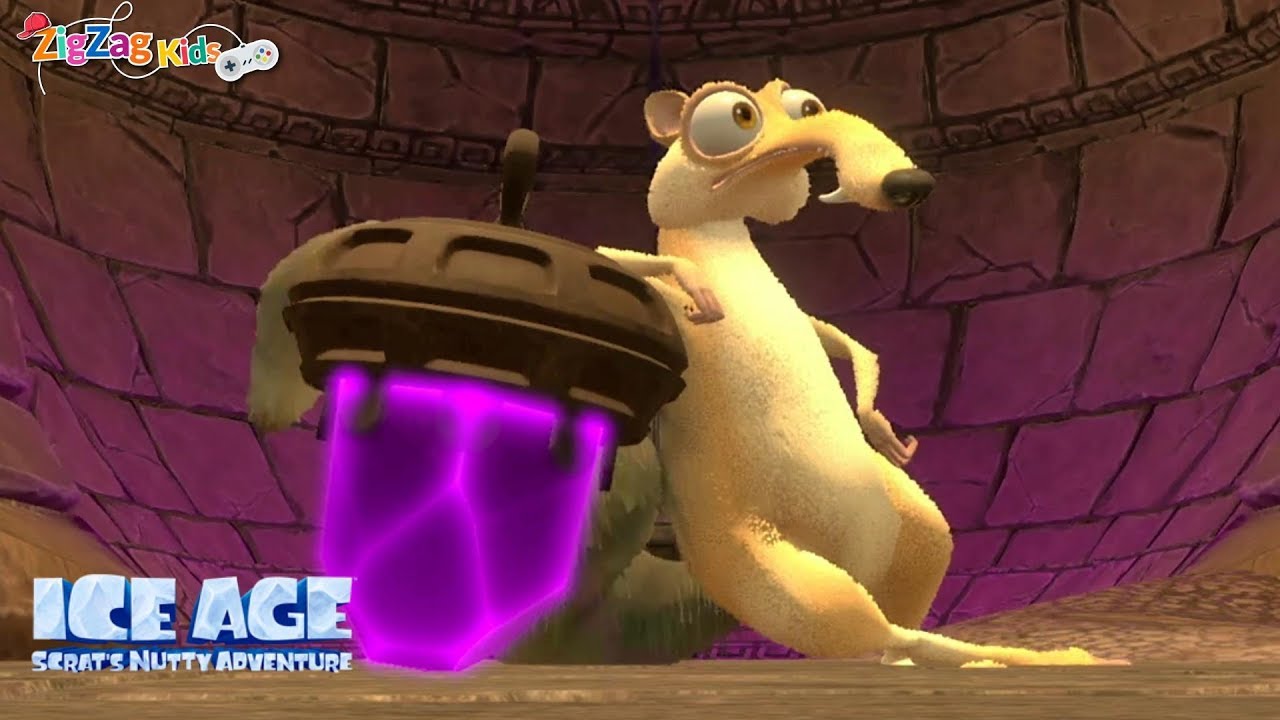 Ice Age Scrat's Nutty Adventure | All Power-Ups | ZigZag Kids HD - YouTube