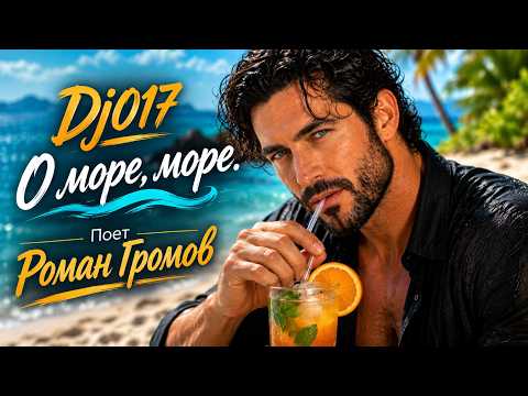 Dj017  О море море MV. Поет Роман Громов. Мужской баритон. Премьера шансон 2026.  baritone deepvoice