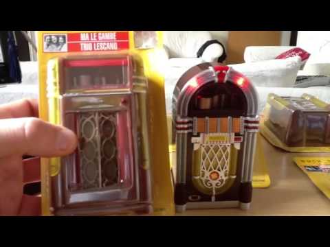 Mini Juke Box Replicas - YouTube