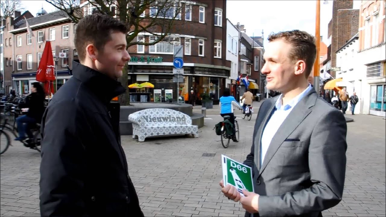 Stem 19 maart Peter van Gool Nr. 2 D66 Tilburg - YouTube
