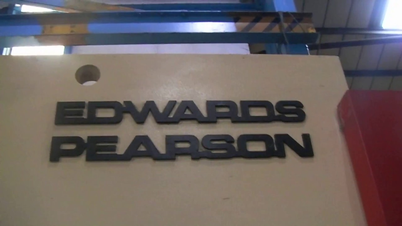 Edwards Pearson PR4 150 ton x 4100mm CNC Press Brake - YouTube