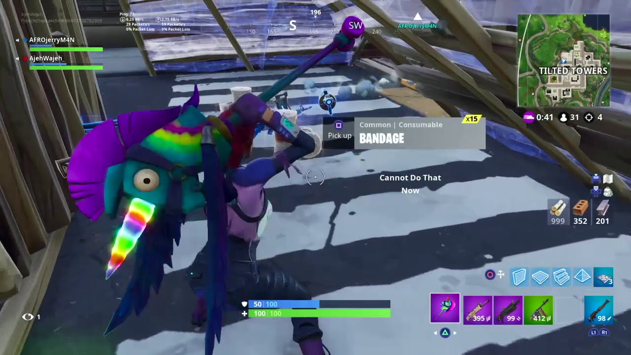 Ravage Wings Crazy Tilted Game! | Fortnite Battle Royale PS4 Gameplay ...