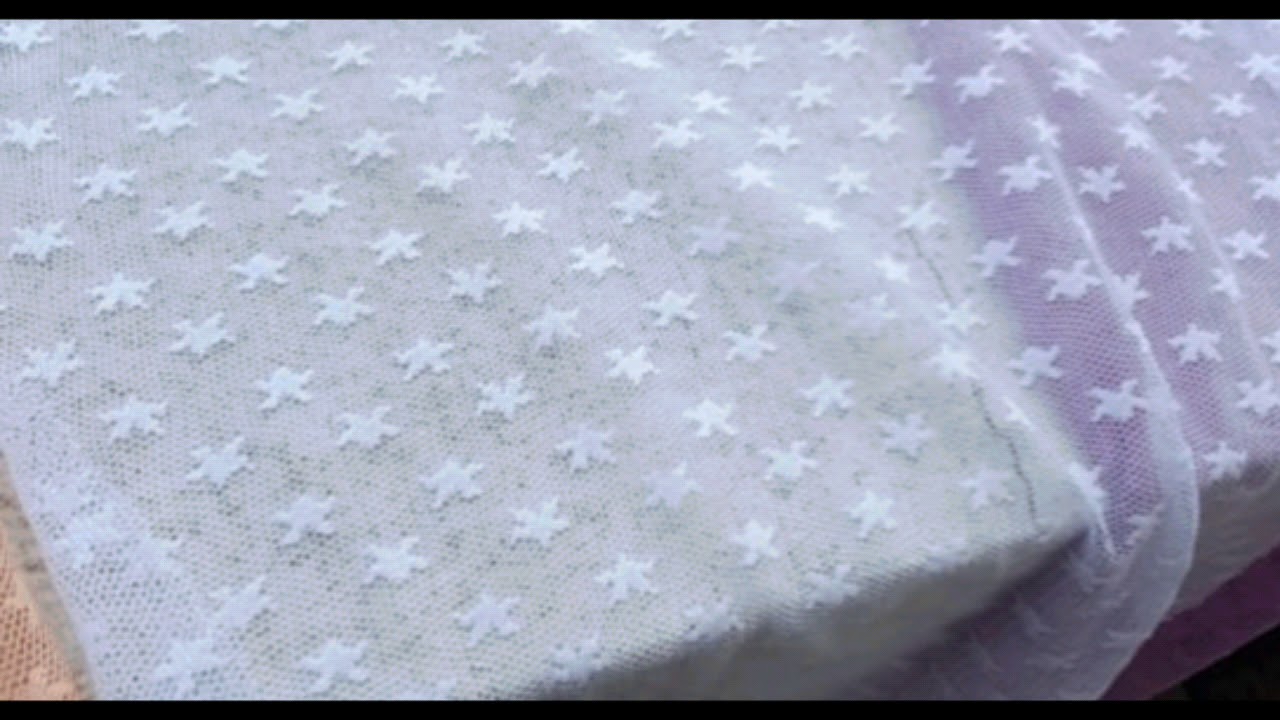 Tecidos de Malha transparente - YouTube