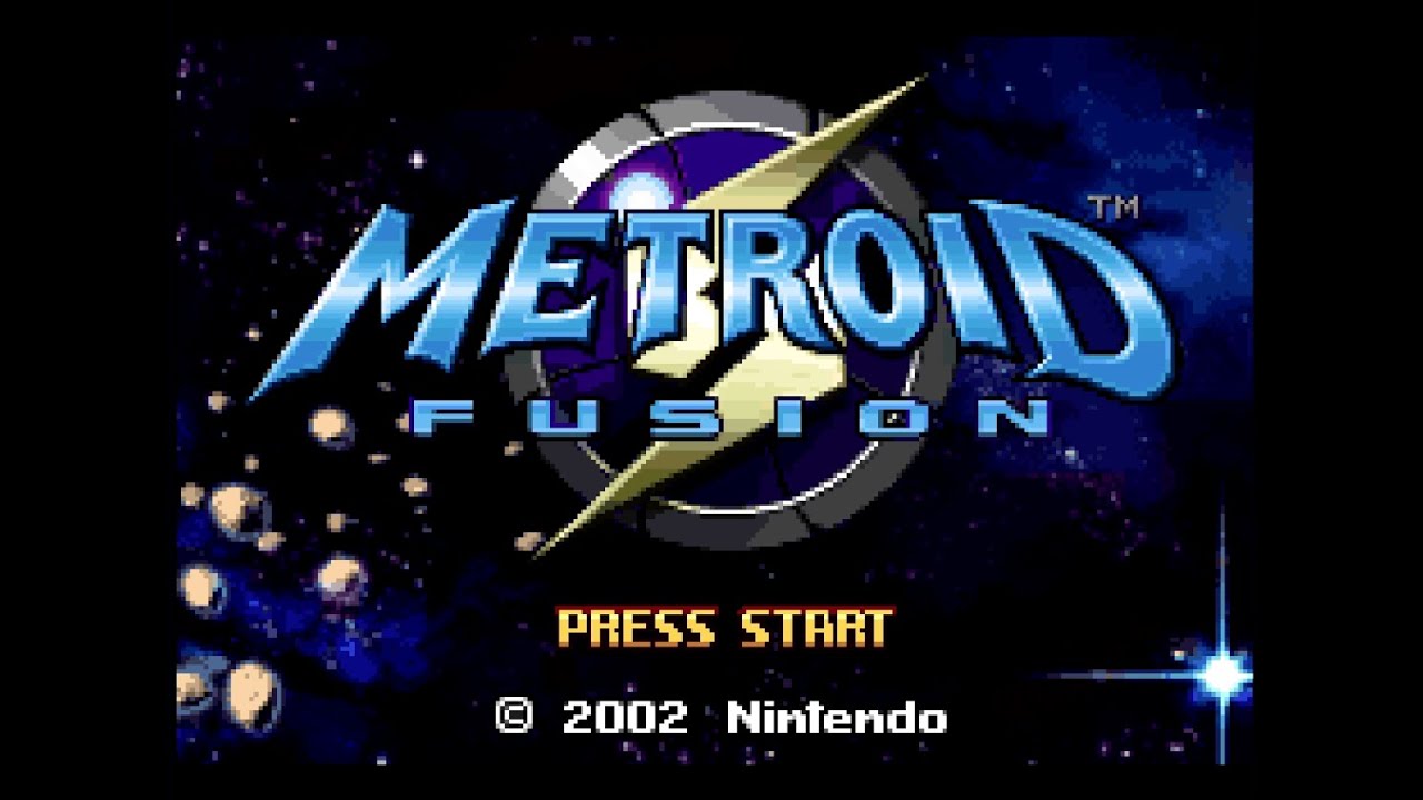 Metroid Fusion Title Screen (GBA) - YouTube