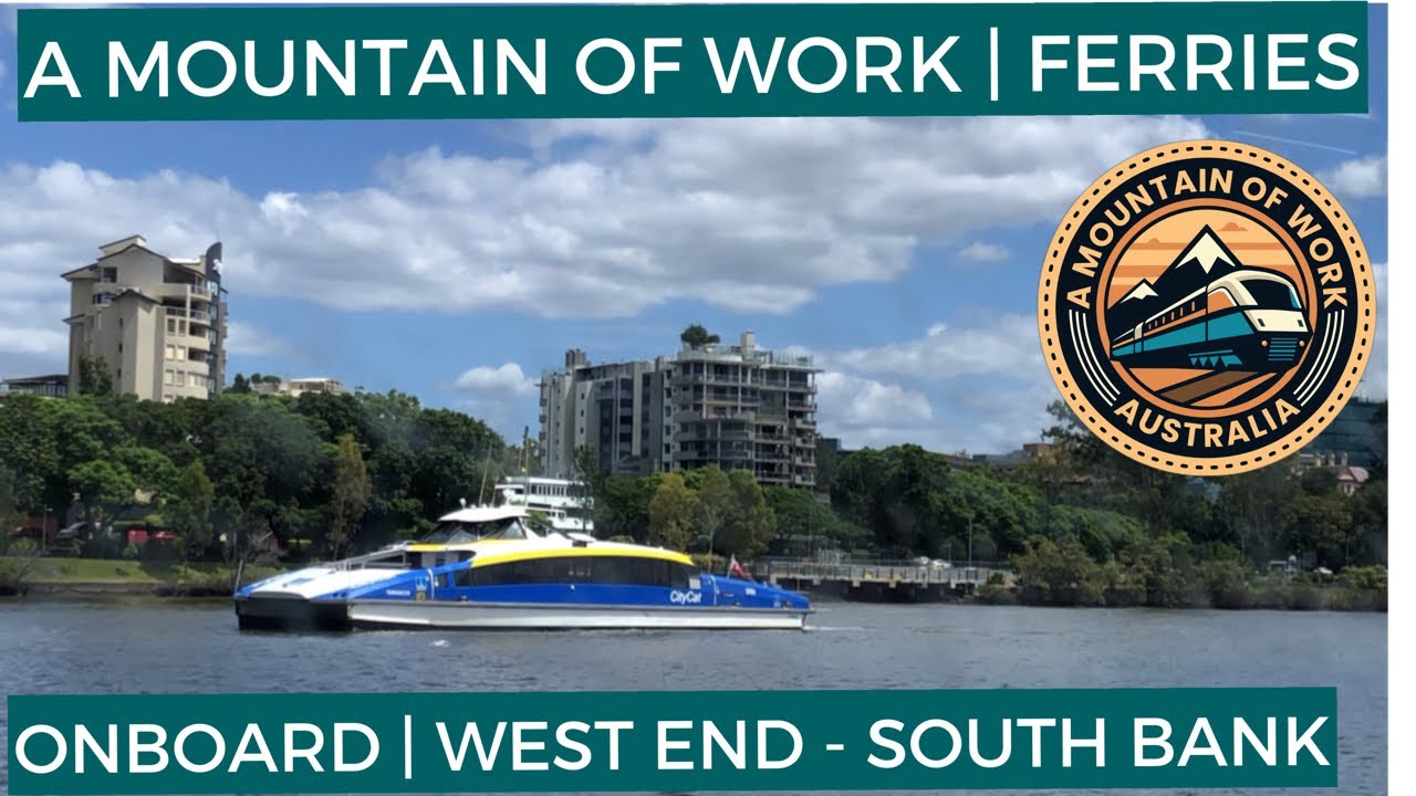 Onboard West End - South Bank | QLD | Ferries - YouTube
