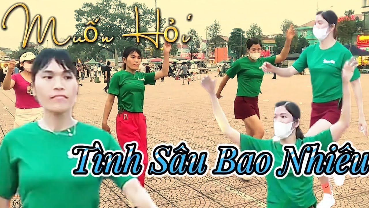 Muốn Hỏi Tình Sâu Bao Nhiêu.... shuffle dance - YouTube