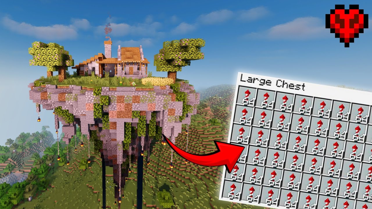 I Bulid an ULTIMATE ROCKET Farm in Minecraft Hardcore... - YouTube