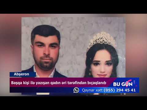 Başqa kişi ilə yazışan qadın əri tərəfindən bıçaqlanıb
