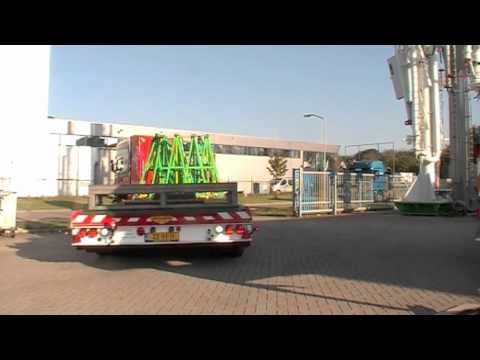 Broshuis SL Trailer 180 degrees Cornering