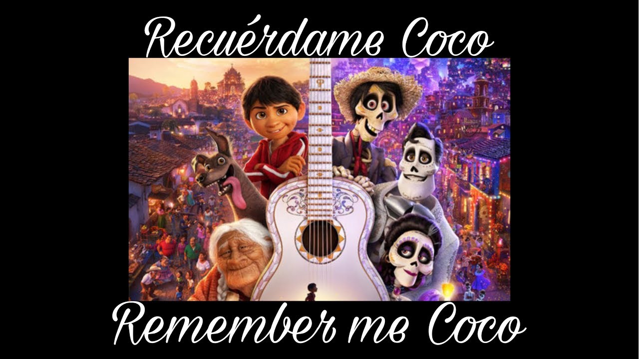 Remember Me/Recuerdame Coco Piano Cover with Lyrics (English and ...