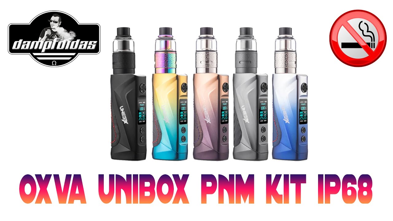 OXVA Unibox Pnm Kit - ip68 + PC Software Tutorial - YouTube