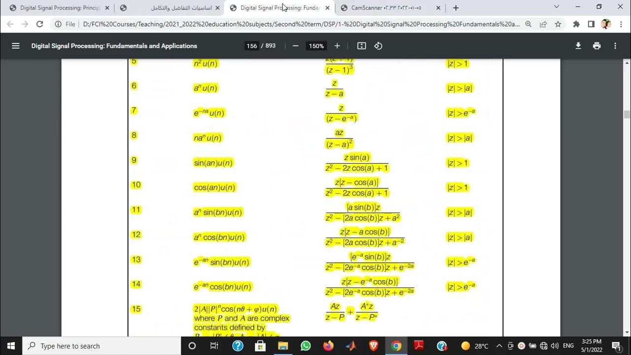 Python DSP _ 5 _ Inverse Z transform - YouTube