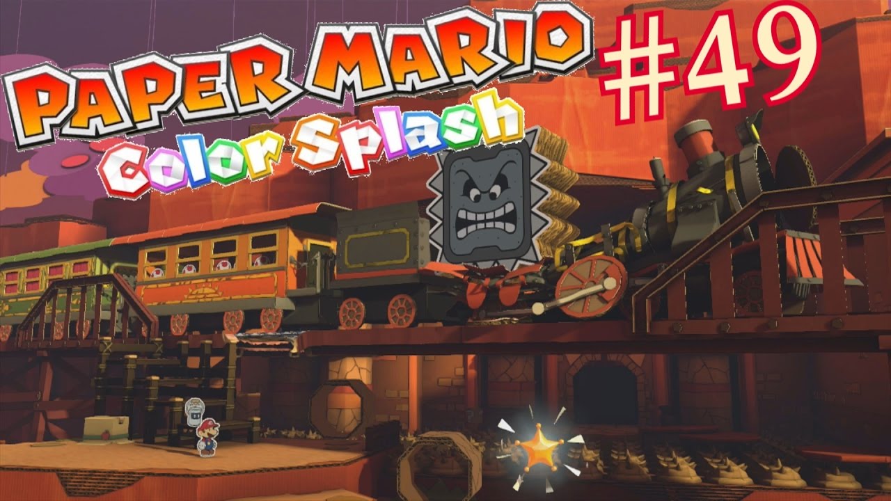 Paper Mario Color Splash #49: Search and Rescue Squad - YouTube