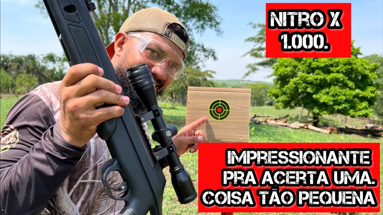 Nitro x 1000 no agrupamento e precisão - YouTube
