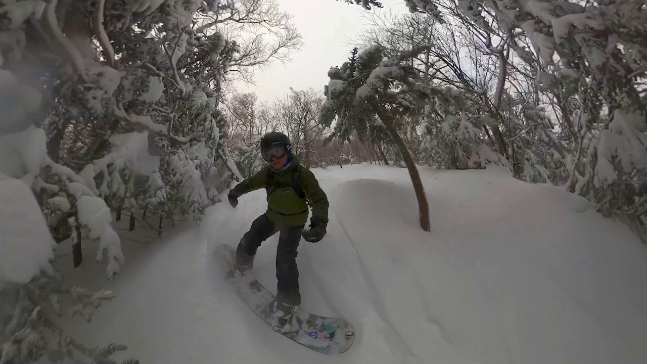 Snowboarding Stowe Vermont GoPro MAX 1/25/2020 - YouTube