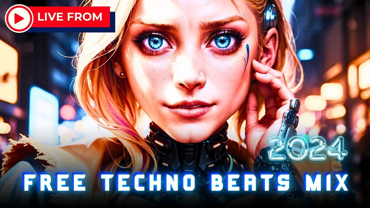 🎵 Techno Music 7/24 Live Radio Mix ⚡ Dark Techno Type Beat ⚡ Rave Music ...