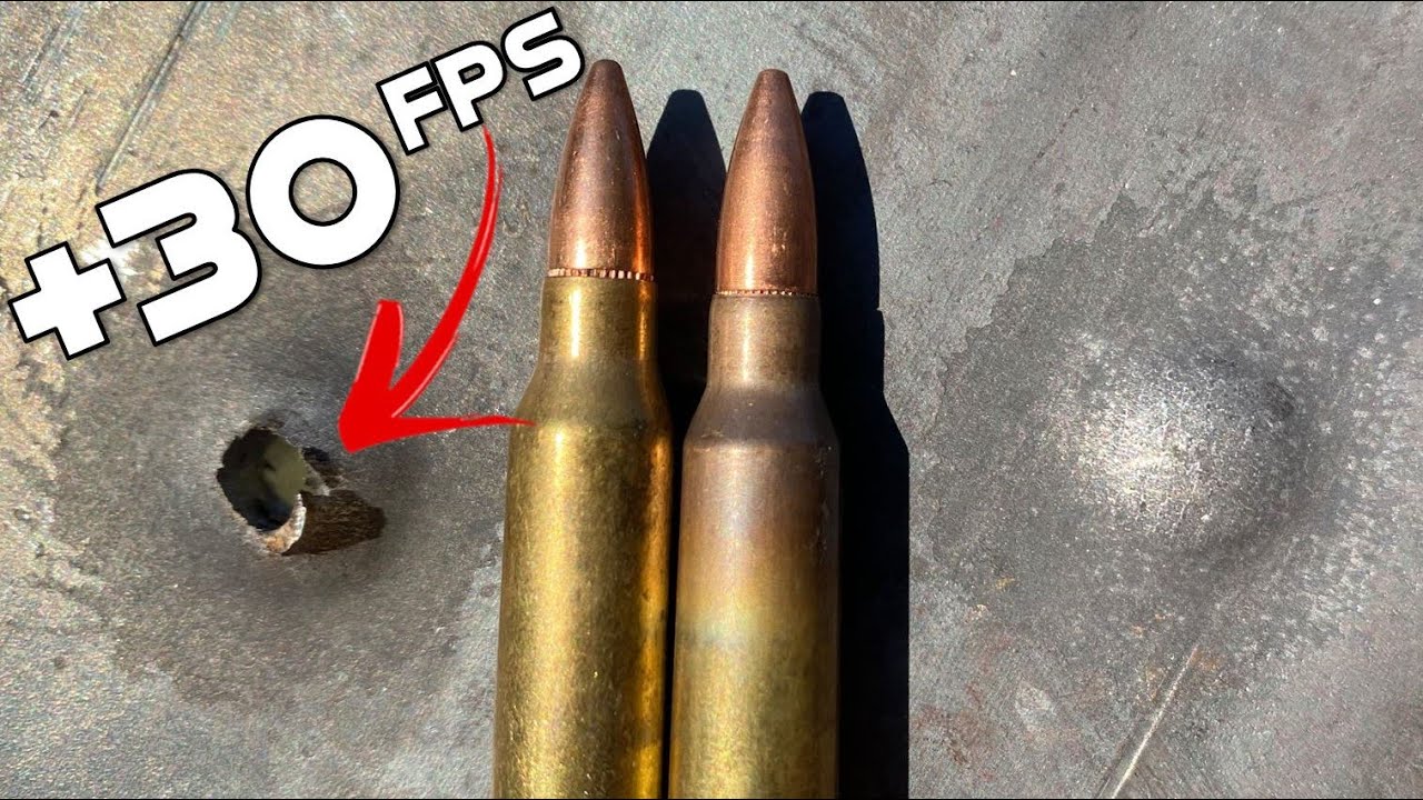 223 Vs 5 56 You Won t Believe The Difference On Steel YouTube