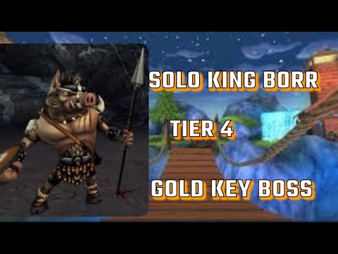 Wizard101: Solo King Borr (Tier 4) - YouTube