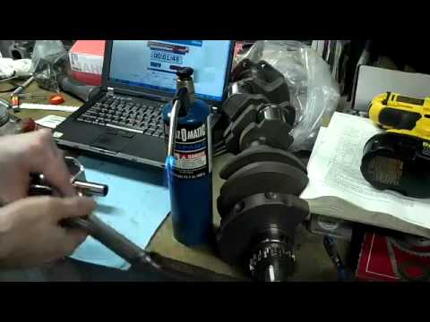 Installing connecting rods using heat - YouTube