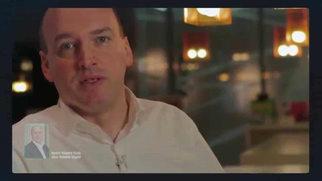 Vincent Fosty - Innovator, Deloitte Belgium - YouTube