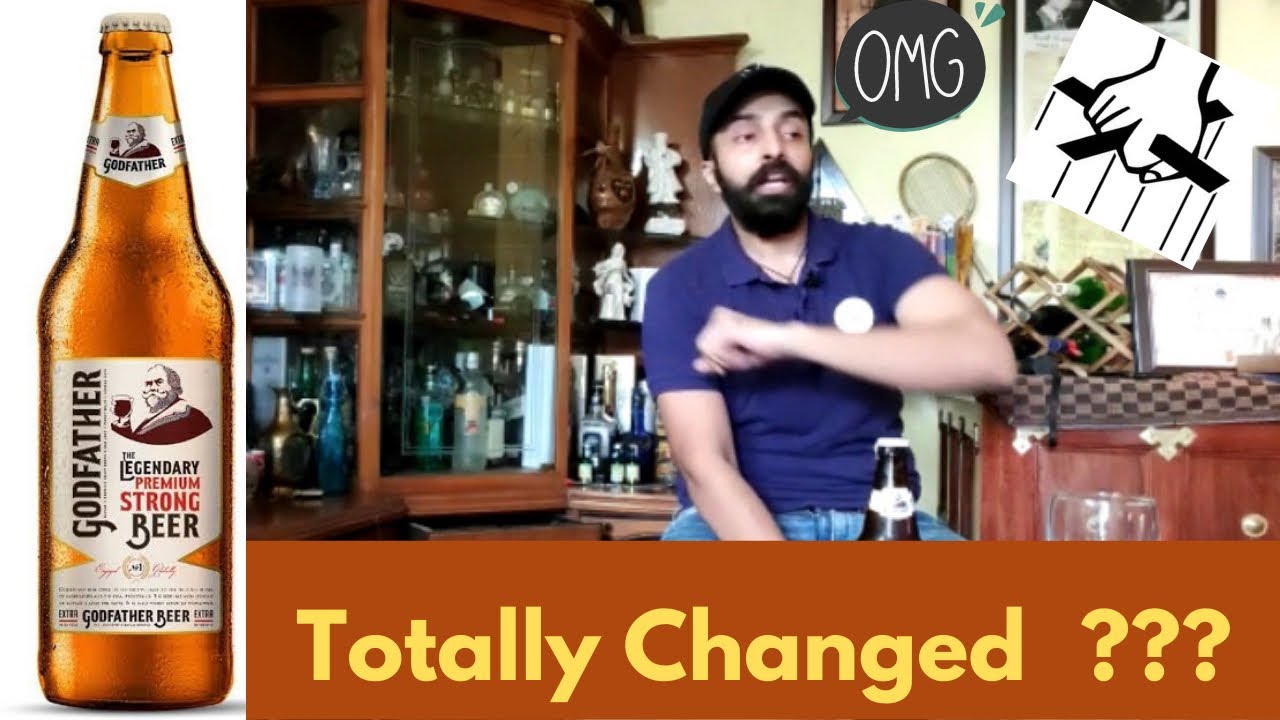 Godfather beer review hindi | best strong beer in india | गॉडफादर बियर ...