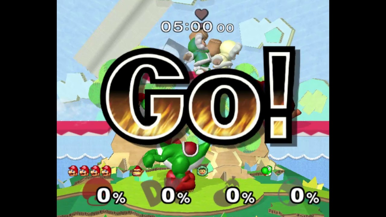 Super Smash Bros. Melee: Classic Mode: Mario - YouTube