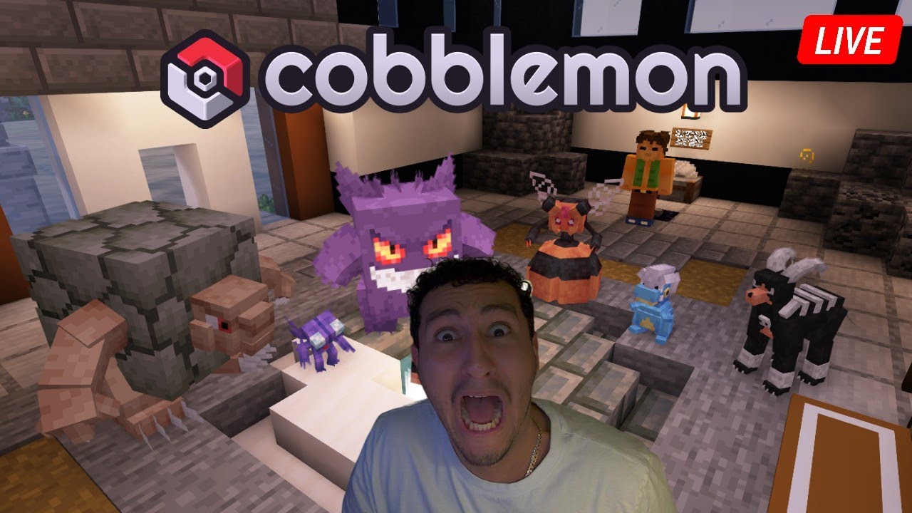 IS COBBLEMON IS BEST MINECRAFT MOD?????? STREAMING WITH LENOX! - YouTube