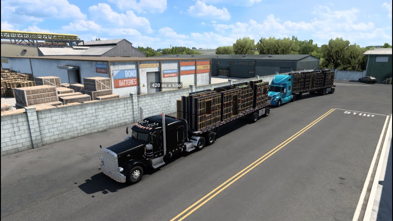 convoy Long haul (ATS) - YouTube
