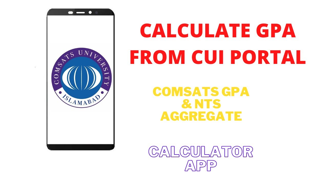 Calculate Comsats GPA From CUI Portal - YouTube