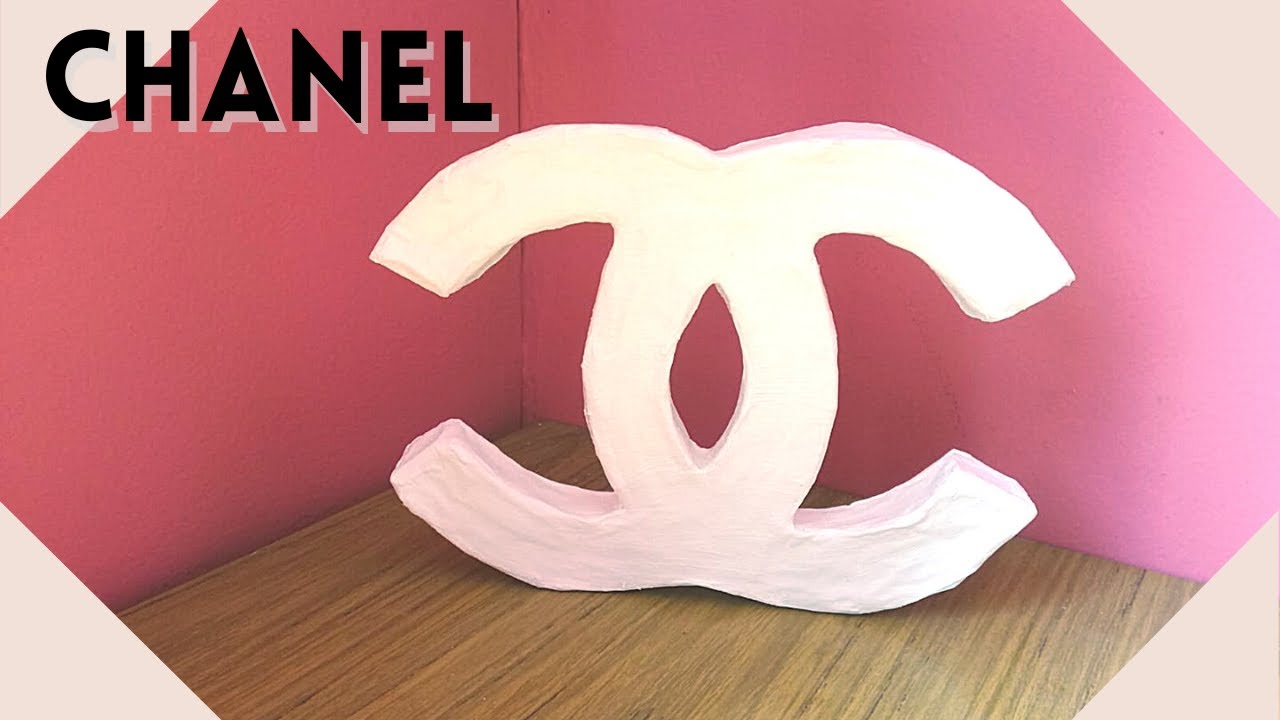 CÓMO HACER UN ADORNO CHANEL CON CARTON😲 - YouTube