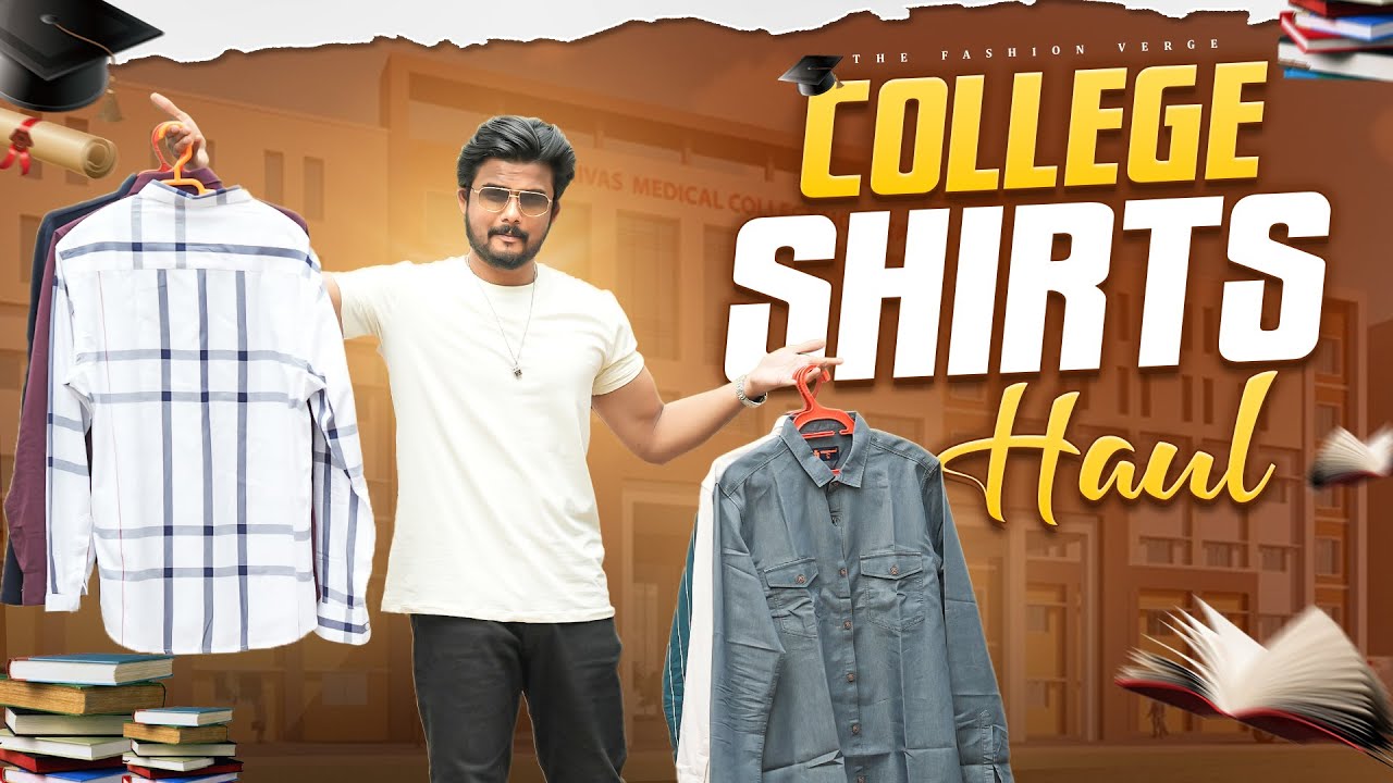 Best College Shirts For Students Under 899/- (with links) - YouTube
