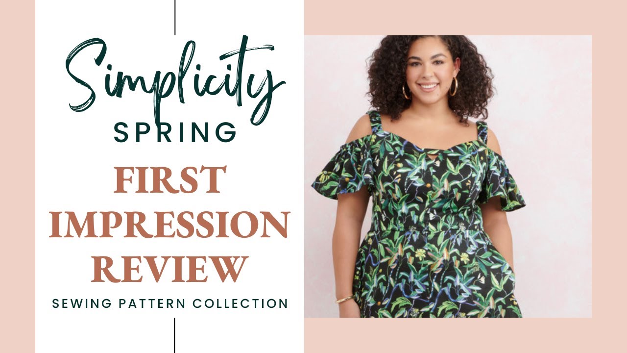 Review: Simplicity 2024 Spring Sewing Patterns - YouTube