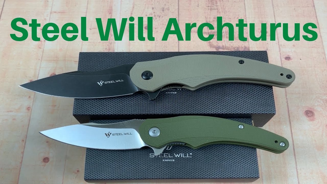 Steel Will Arcturus Knives Time for a gripe session !! - YouTube