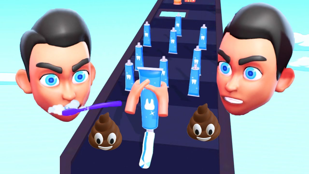 Toothpaste Run - NEW BIG UPDATE! Max Level Mobile Game All Levels iOS ...