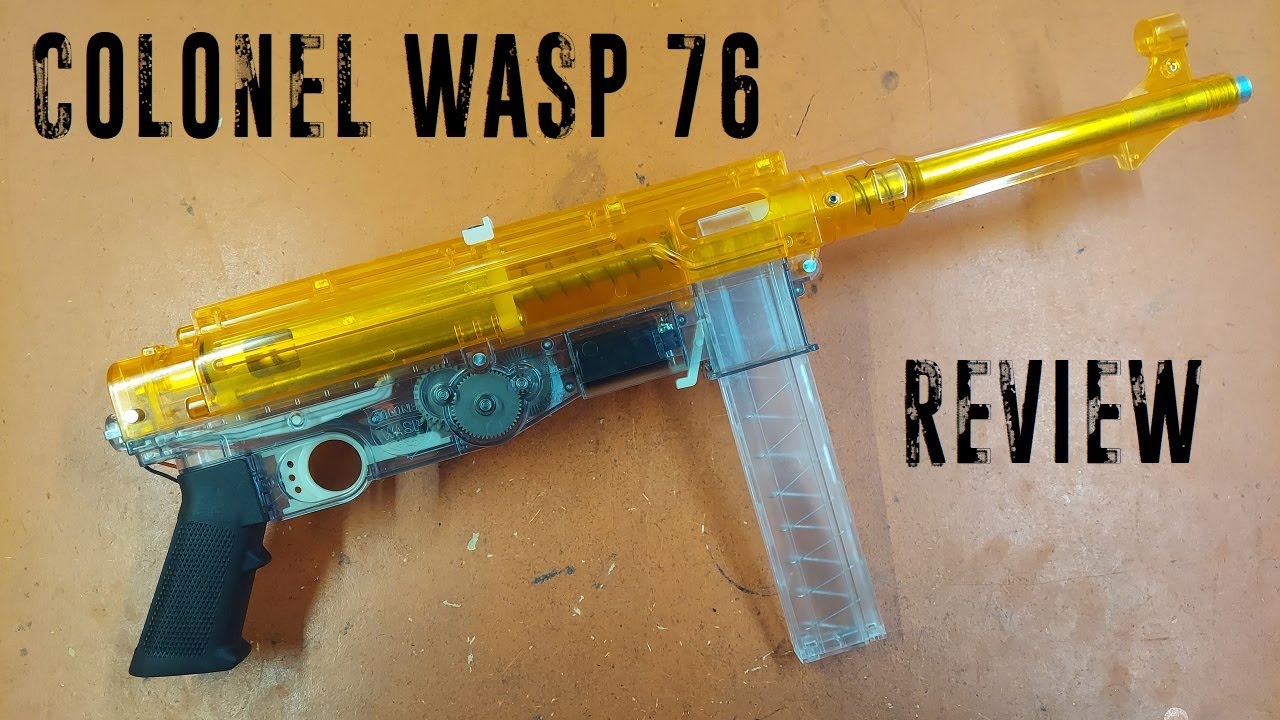 Biu-Blaster.com - Colonel Wasp 76 AEG - Review - YouTube