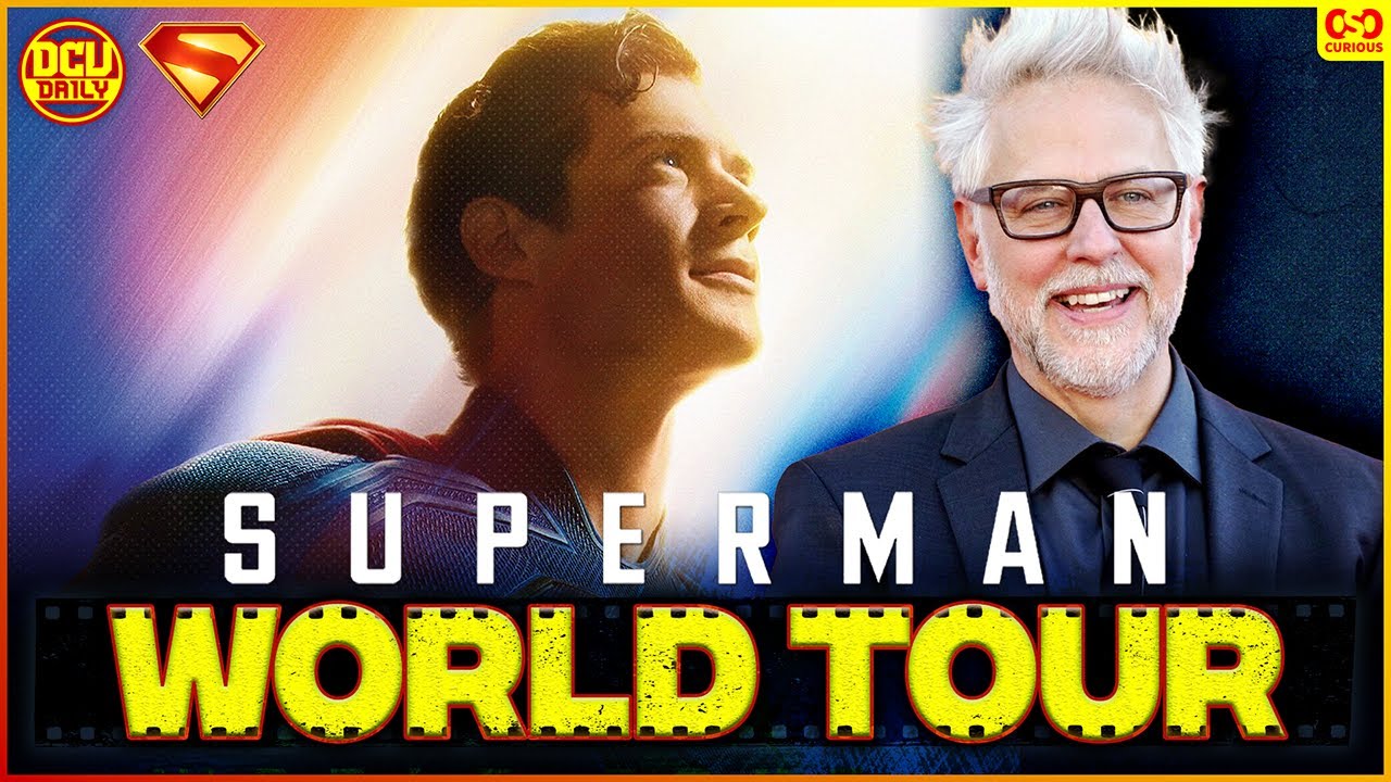 Superman Global Tour Announced! James Gunn Clarifies SDCC Attendance ...